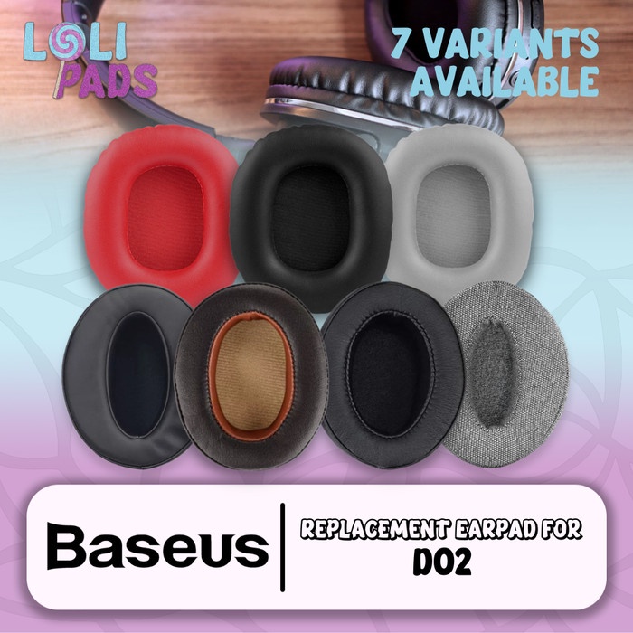 เบาะรองหูฟังโฟม Baseus D02 Pro Bluetooth 5.0 D 02 D-02 Earcup | Shopee ...