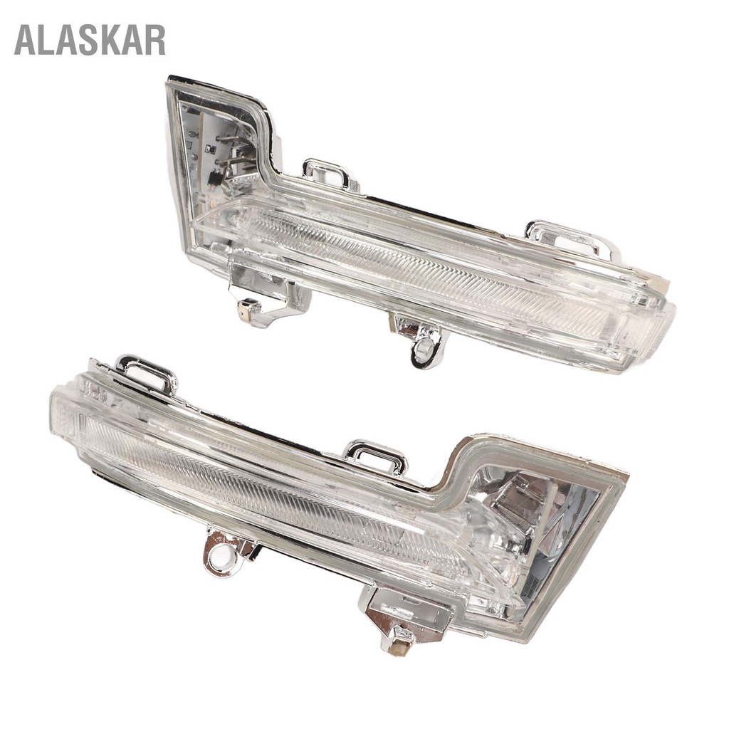ALASKAR 1 คู่ซ้ายและขวาแบบไดนามิก LED กระจกมองข้างตัวบ่งชี้ 5E0949101 ...