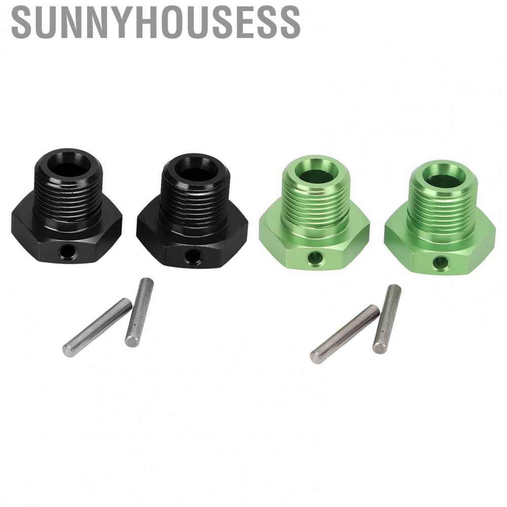 Sunnyhousess ล้อ Hex Hub อะแดปเตอร์ 1 คู่ Anodized CNC Machined 17 ...