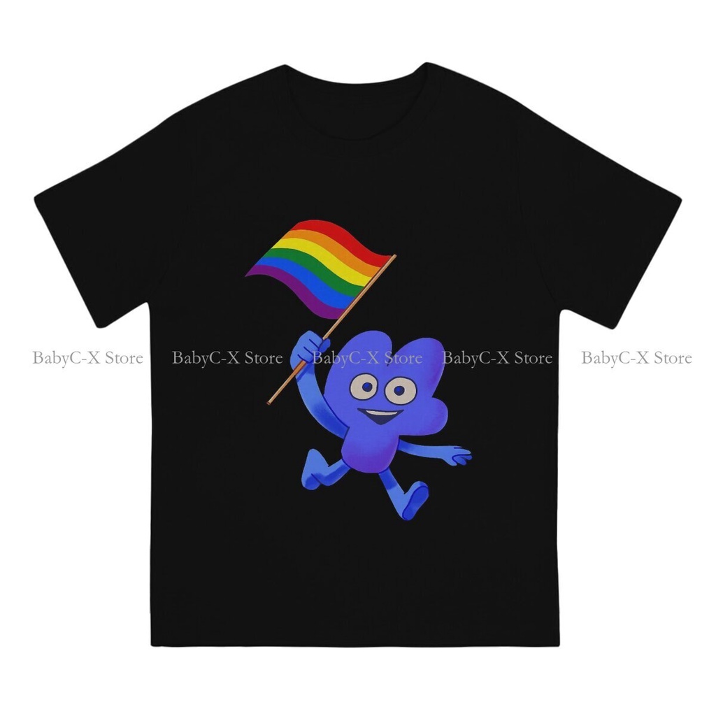 เสื้อยืดแขนสั้น พิมพ์ลายธง Lgbt Pride Four Battle For Dream Island Bfdi ...