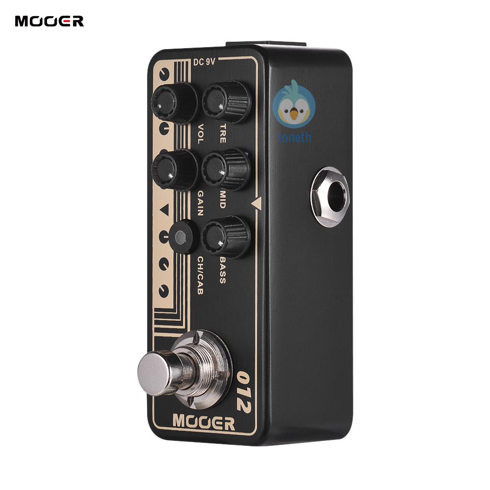 Mooer MICRO Preamp Series 012 US GOLD 100 เครื่องขยายเสียงเอฟเฟคกีตาร์ ...