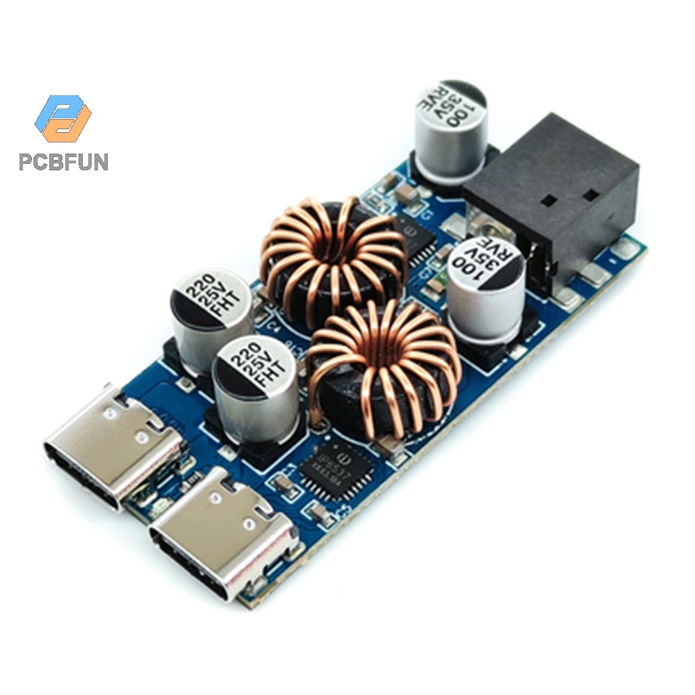 Pcbfun Qc3.0 Qc2.0 อะแดปเตอร์โมดูลชาร์จโทรศัพท์มือถือ Type-c 30w ...