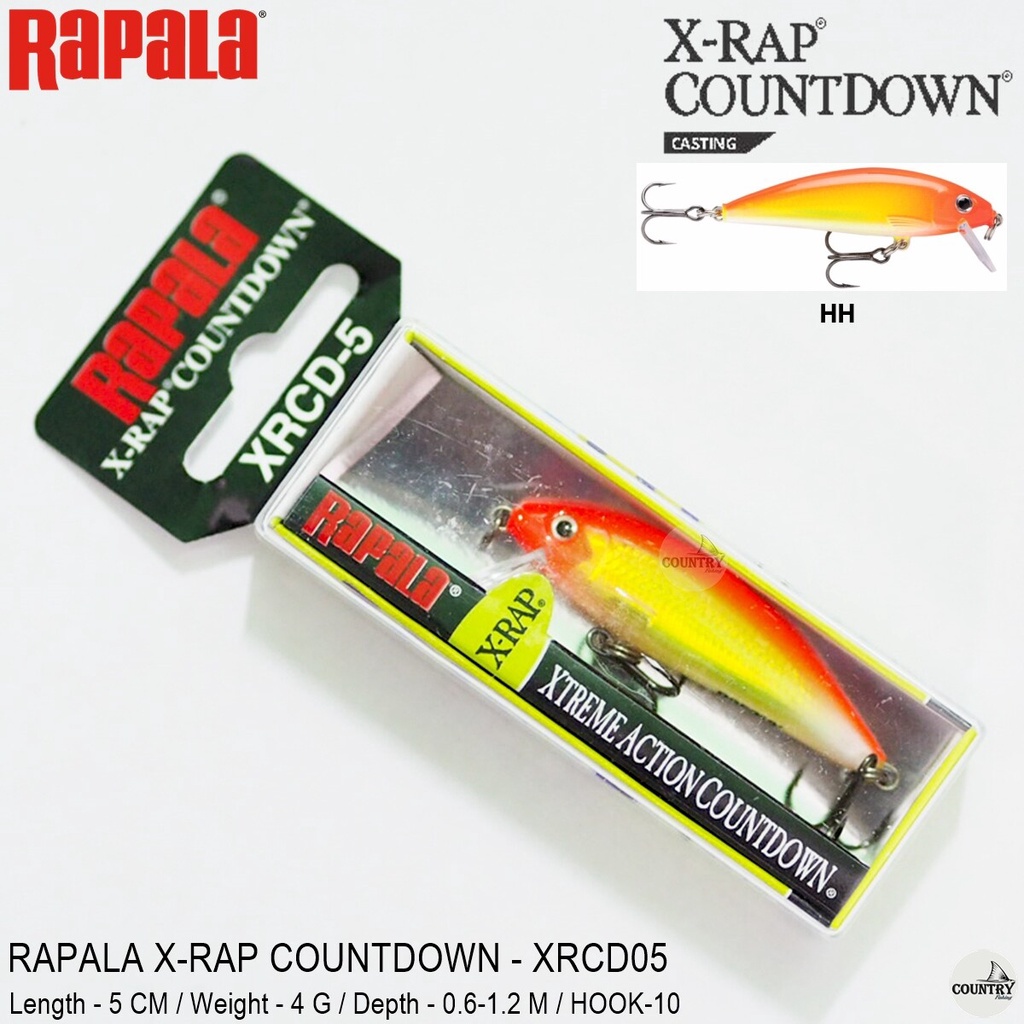 เหยื่อปลอม RAPALA X-RAP COUNTDOWN XRCD05 | Shopee Thailand