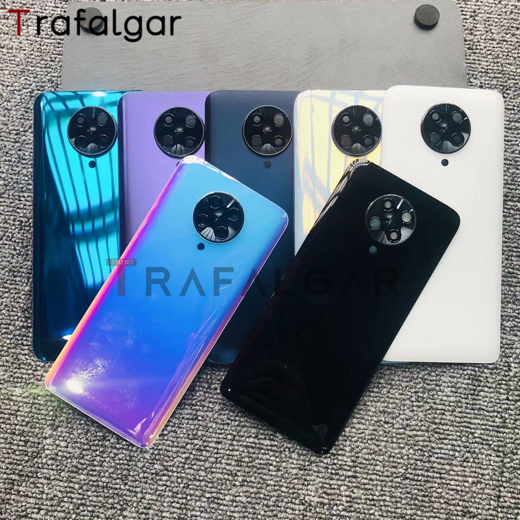 กระจกปกหลังสําหรับ Xiaomi Poco F2 Pro แบตเตอรี่แผงประตูด้านหลังพร้อม ...