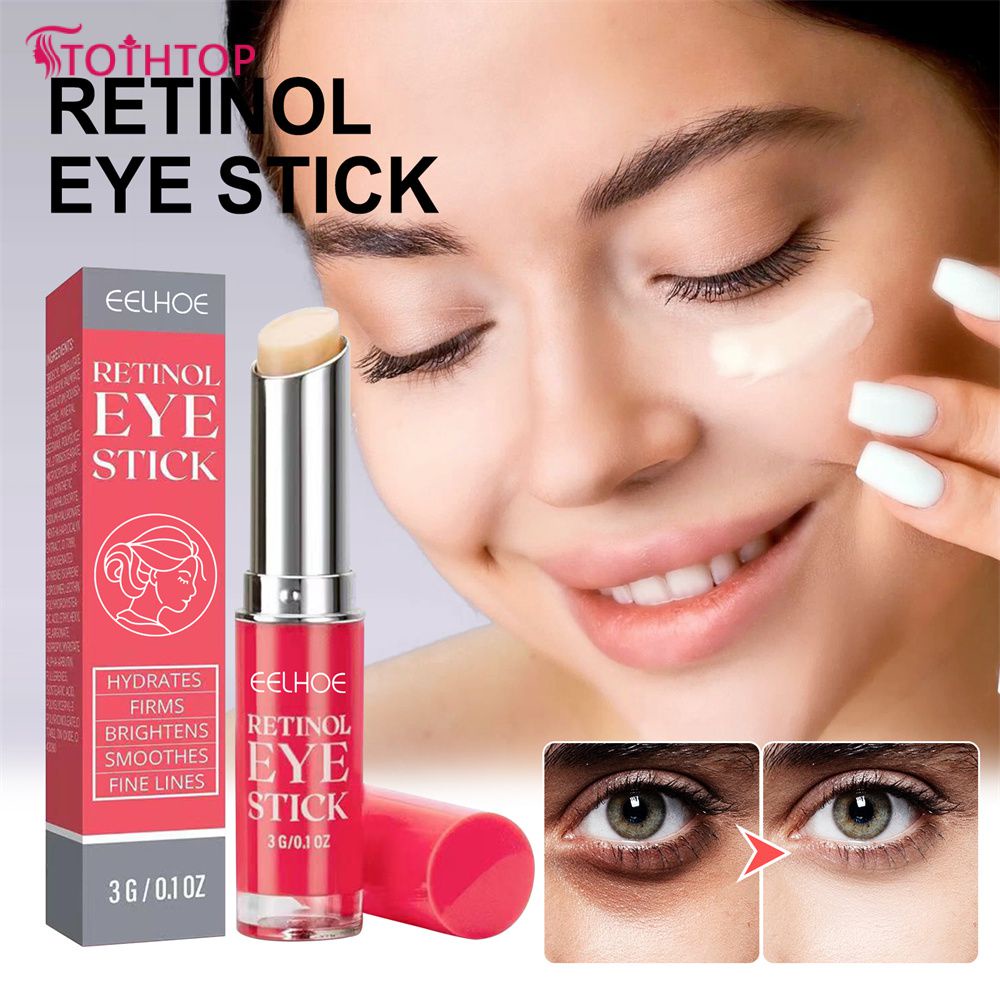 Eelhoe Retinol Eye Cream Stick Firming Fine Lines Skin Rejuvenation Eye Care ครีมบำรุงรอบดวงตา ...