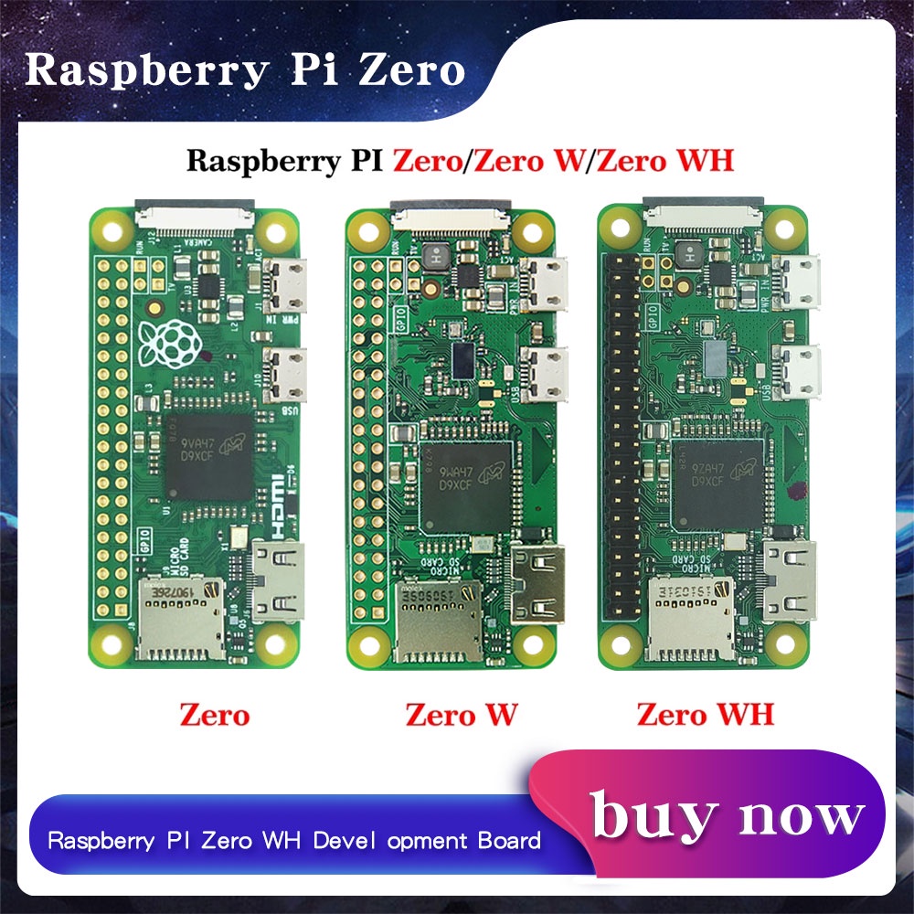 บอร์ดบลูทูธไร้สาย Raspberry Pi ZERO ZERO W ZERO WH พร้อม CPU 1GHz 512MB RAM Raspberry Pi ZERO ...