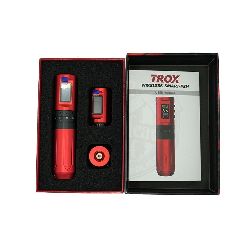 Inkone TROX เครื่องสักโรตารี่ไร้สาย หน้าจอขนาดใหญ่ 2.4-4.2 มม. ปรับได้ ...