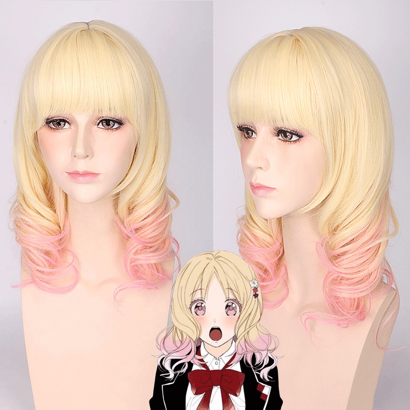 Misscoo วิกผมคอสเพลย์ DIABOLIK LOVERS Komori Yui ทนความร้อน สีชมพูบลอน ... Misscoo วิกผมคอสเพลย์ DIABOLIK LOVERS Komori Yui ทนความร้อน สีชมพูบลอน ...