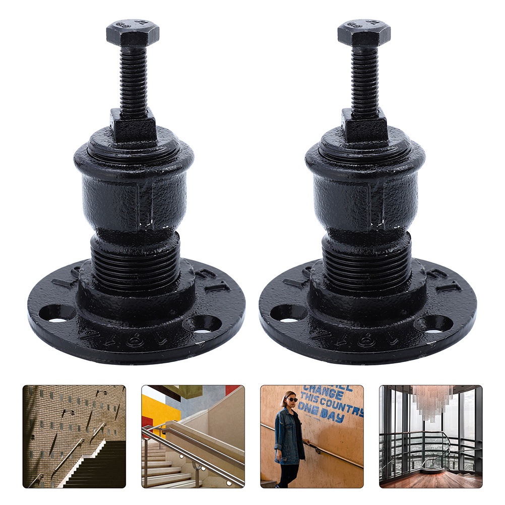 Handrail Bracket Rail Brackets Railing Hand Wall Stair Support Holder ...