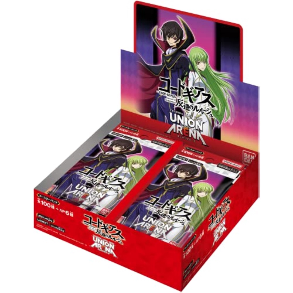 【Direct from japan】Bandai UNION ARENA Booster Pack Code Geass Lelouch ...