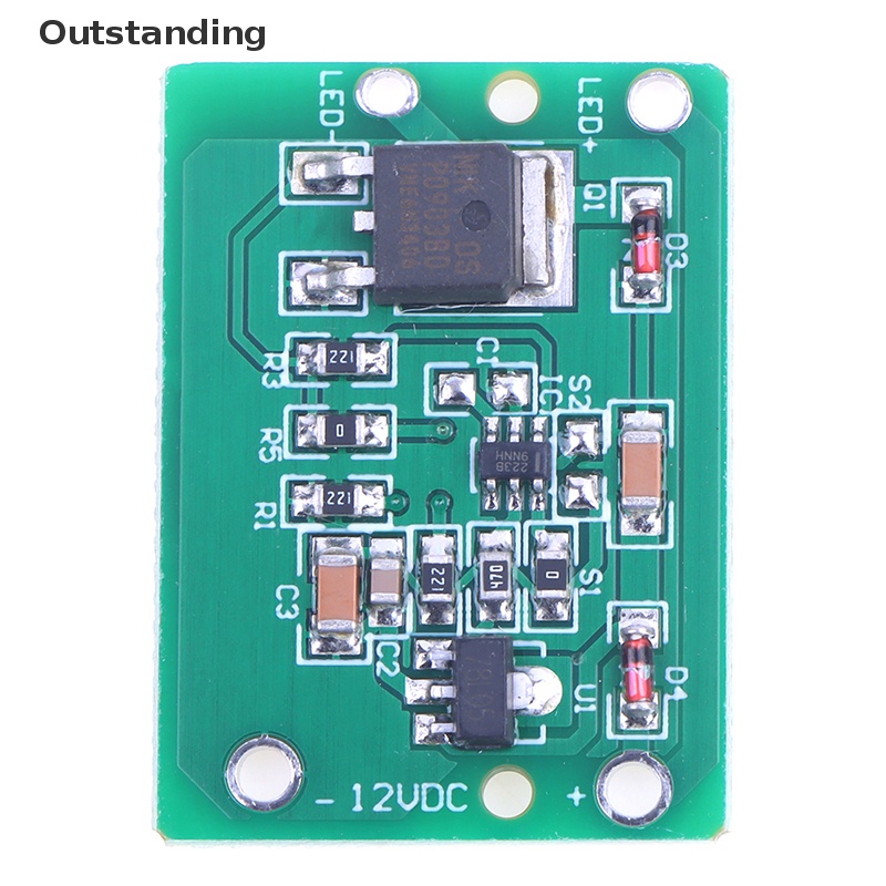 Outstanding ใหม่ โมดูลปุ่มกดสวิตช์สัมผัส 12V DC 6-20V 3A TTP223 | Shopee Thailand