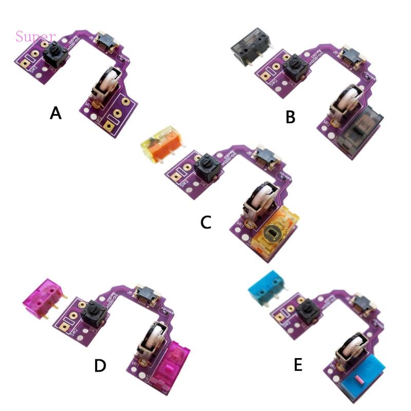 บอร์ดปุ่มกด PCB สําหรับเมาส์ GPX Welding Free GPRO X Superlight Mouse ...