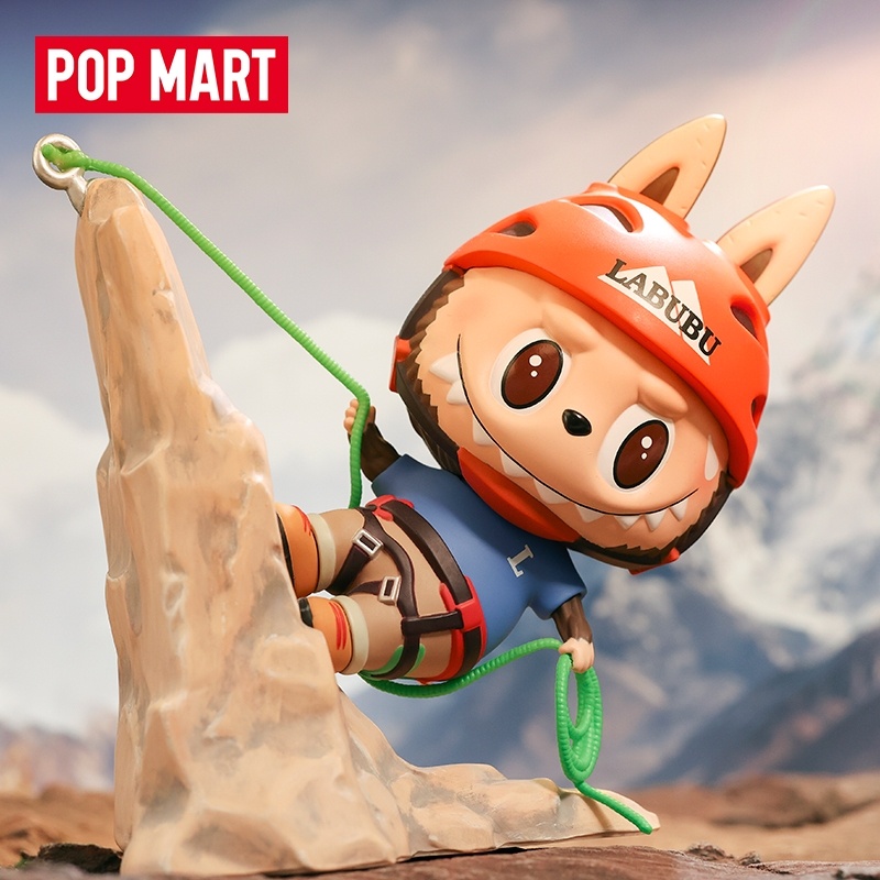 ฟิกเกอร์ POPMART POPMART labubu labubu ของขวัญปีนเขา สําหรับเด็ก ...