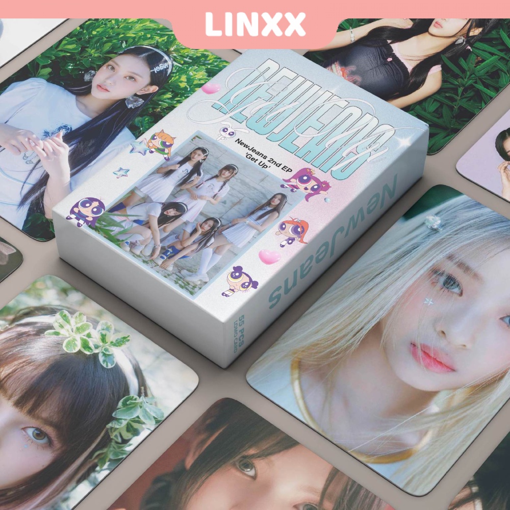 Linxx 55 ชิ้น ใหม่ กางเกงยีน ลุกขึ้น อัลบั้ม โลโม่ การ์ด โปสการ์ด Kpop ...