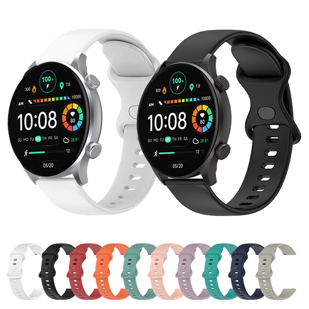 สายนาฬิกาข้อมือซิลิโคน 100% ใส่สบาย สําหรับ Haylou Solar Plus RT3 ...