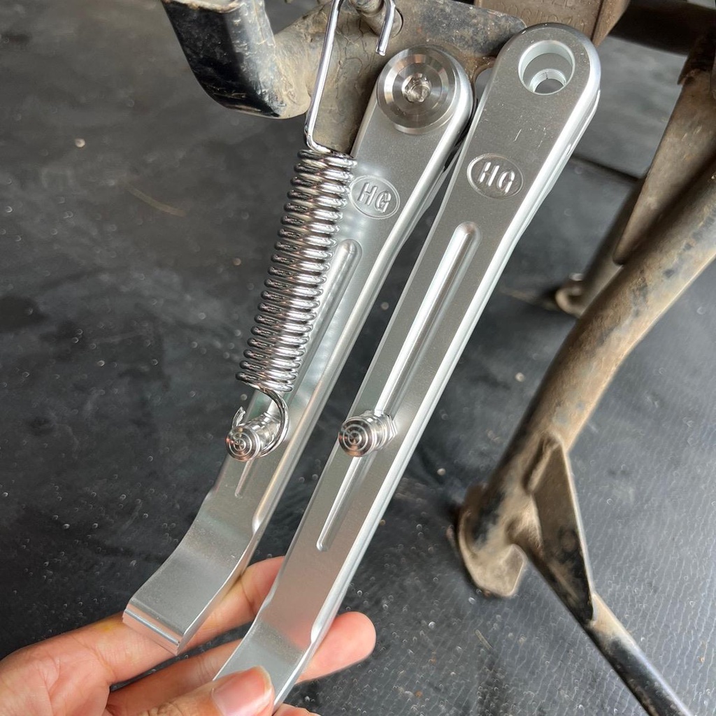 ขาตั้งข้างงานมิเนียม ชุดสุดคุ้ม4ชิ้น เดิม/โหลด เวฟทุกรุ่น (HG+น็อต139 ...