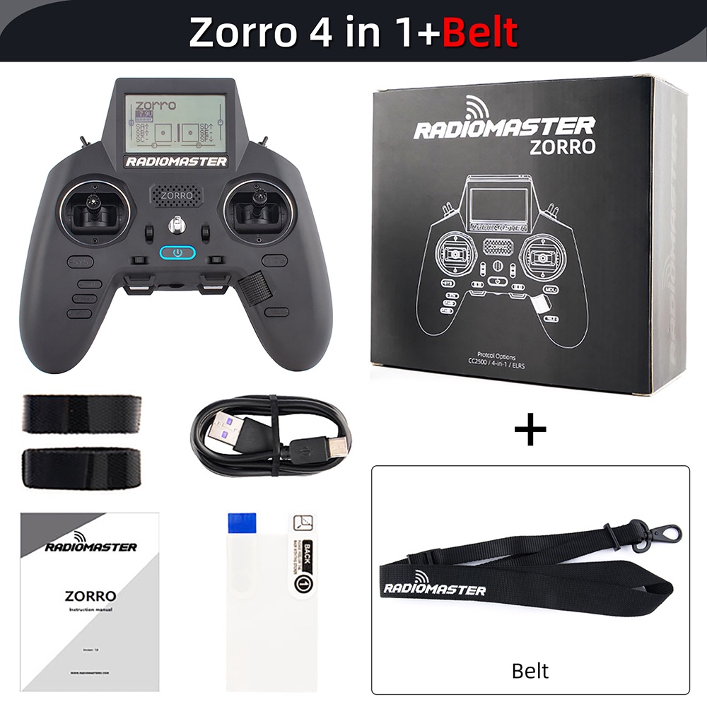 Radiomaster Zorro ELRS 2.4 GHZ RC Controller CC2500 JP4IN1 RC วิทยุ ...