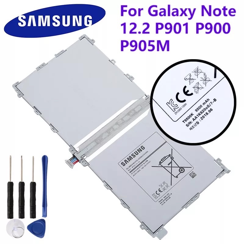 แบตเตอรี่ T9500E สำหรับ Samsung Galaxy Note Pro 12.2 SM-P900 P901 P905 ...