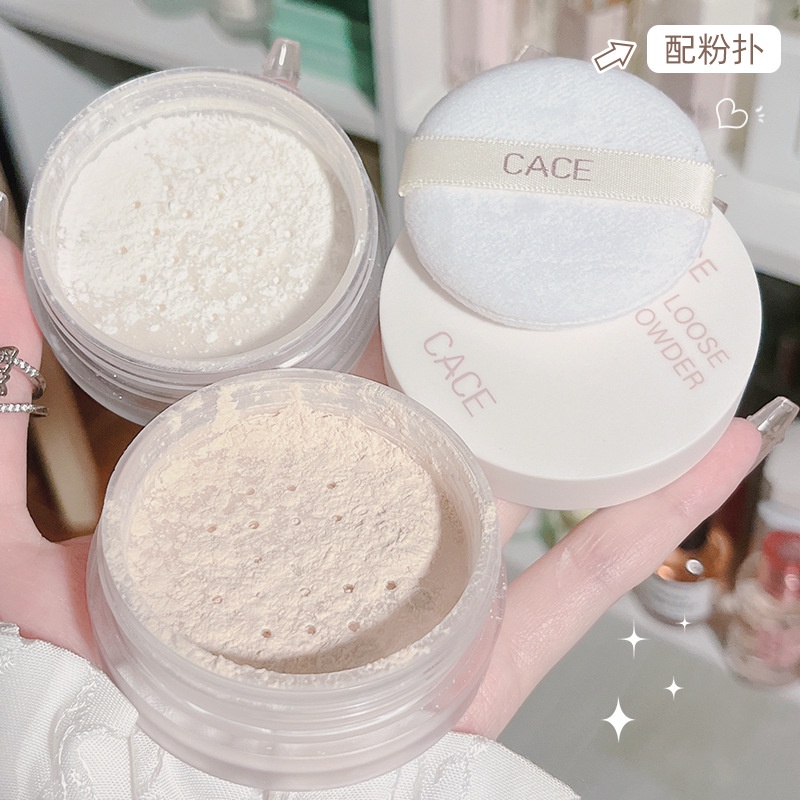Cace Loose Powder Concealer Lasts Wear Oil Control ได้อย่างละเอียดอ่อน ...