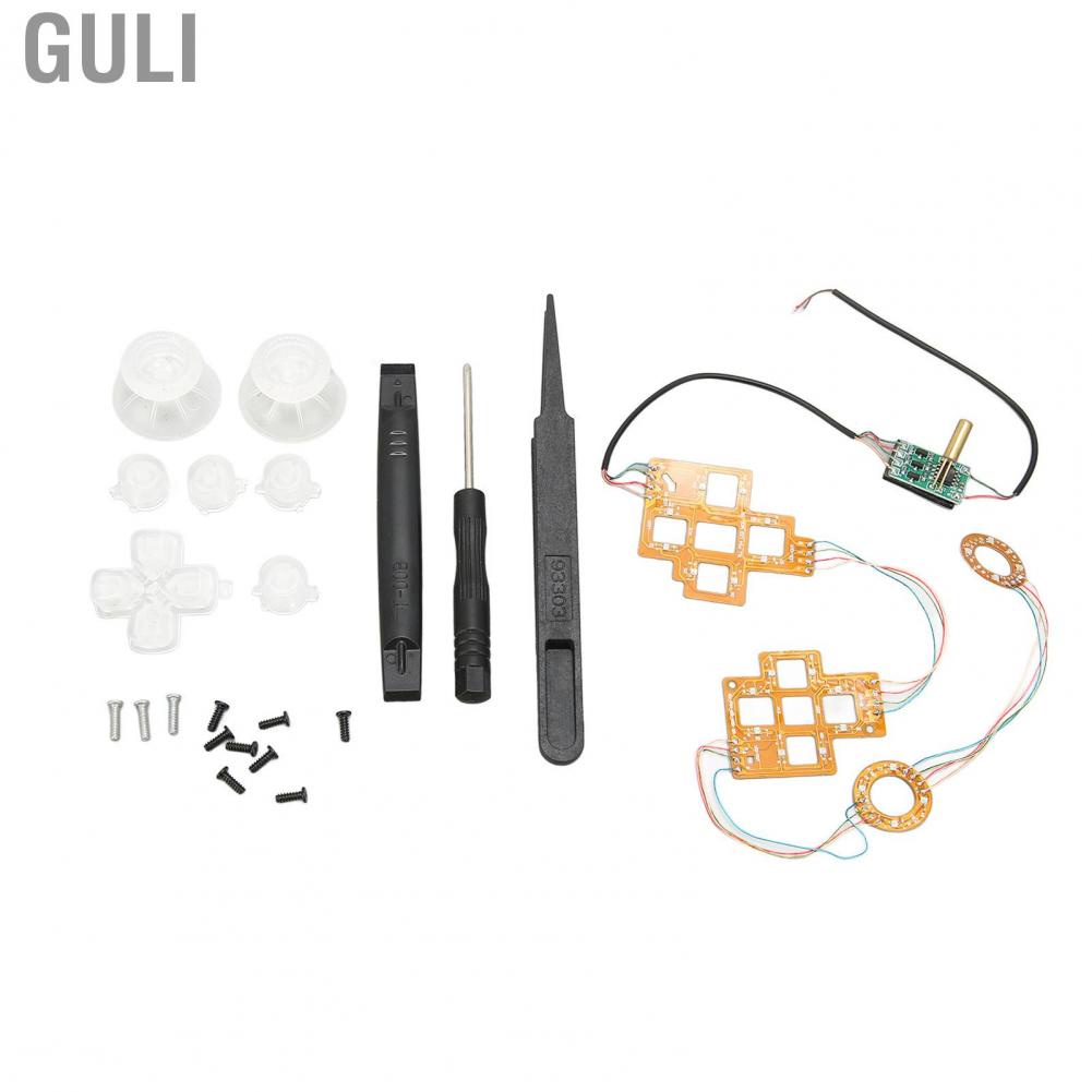 Guli Face Buttons Kit Professional Luminated Button Module for PS5 Game ...