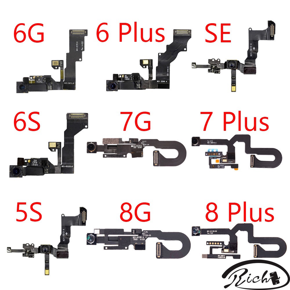 กล้องหน้าขนาดเล็ก สําหรับ iPhone 6 6s 7 8 Plus 5S SE 2020 เซ็นเซอร์พร็อกซิมิตี้ หน้ากล้อง สาย ...