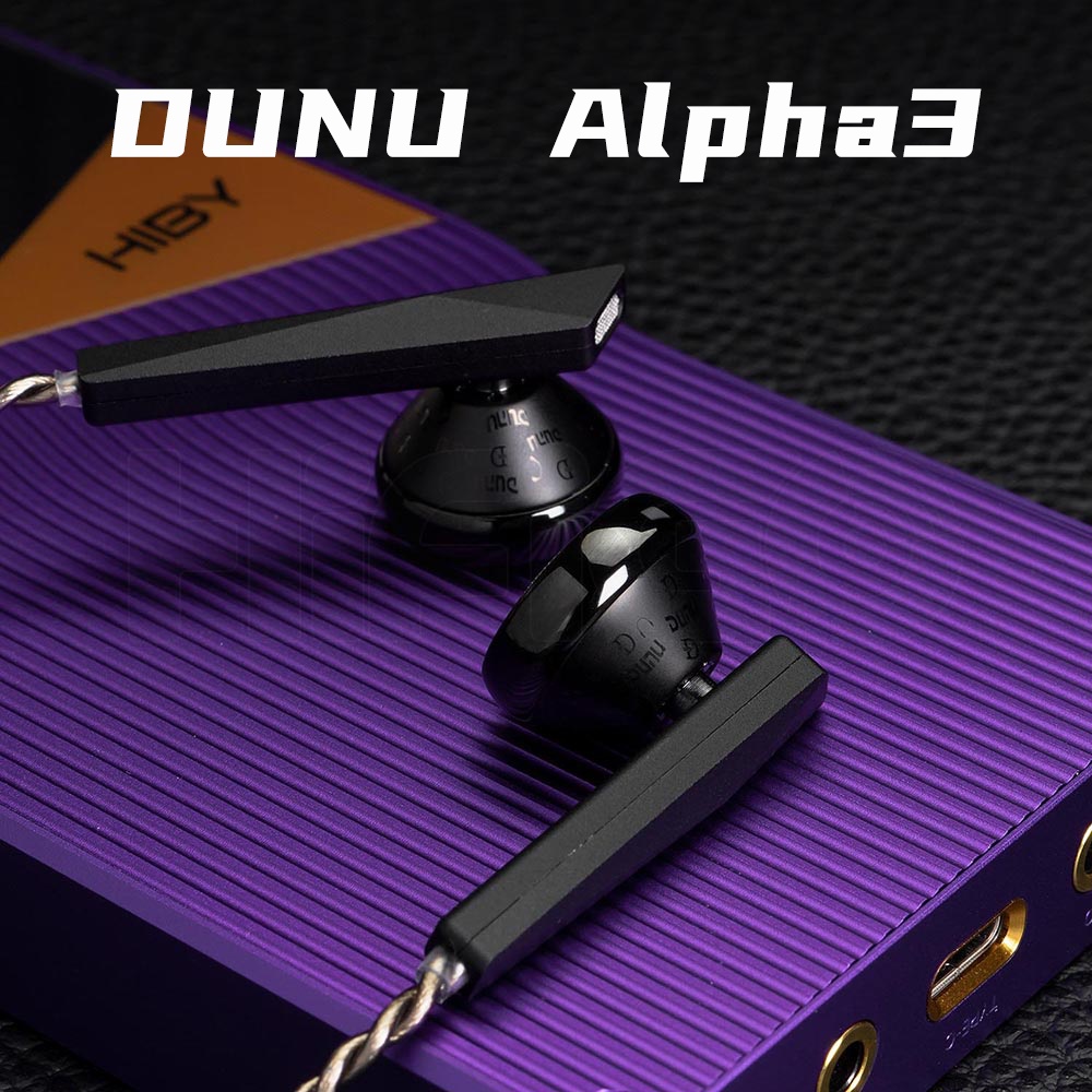 Dunu Alpha3 Alpha 3 หูฟังอินเอียร์ ไดนามิก 14.2 มม. HiFi หัวแบน ...