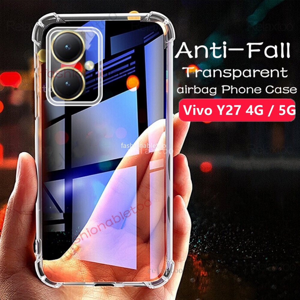 เคสโทรศัพท์ซิลิโคน ป้องกันเลนส์กล้อง กันกระแทก สําหรับ Vivo Y27s Y 27s ...
