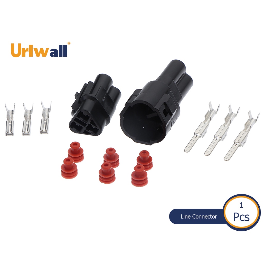 Urlwall 1 ชุด 2.2 มม.Series MT ปิดผนึก Sumitomo 3 Pin-Way Automotic ...