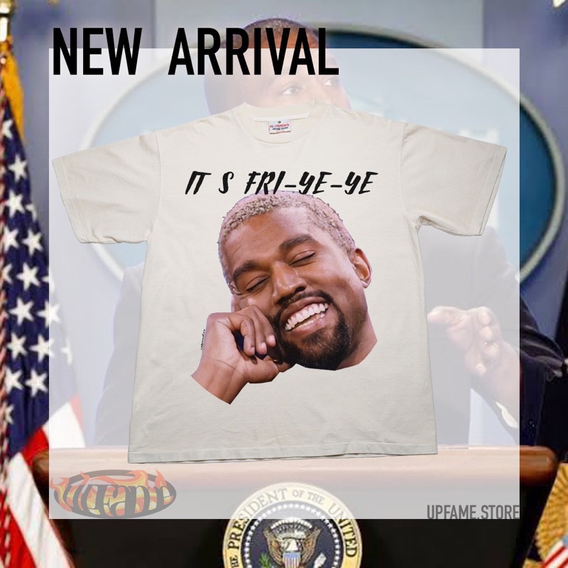 [Upfame.store] Kanye West : Fri-ye-ye เสื้อbootleg เสือยืดคอกลม ...