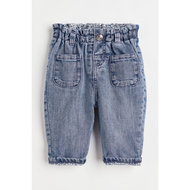 H&M Girl Lined cotton jeans 1107204_1 | Shopee Thailand