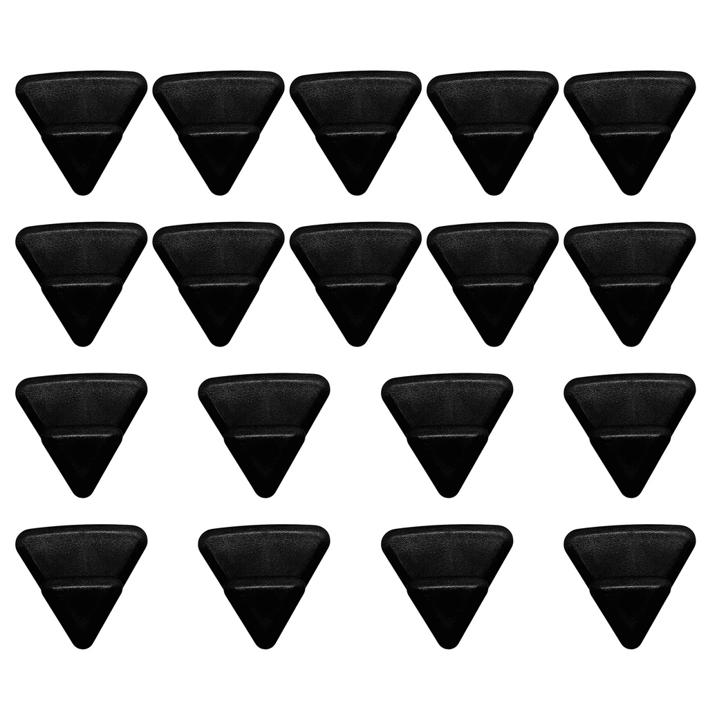 18pcs Bedroom Space Saving Mini Triangle Dormitory Stackable Vertical ...