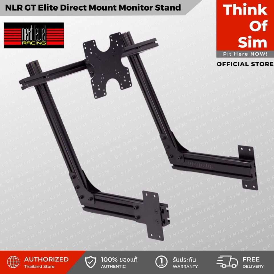 Next Level Racing GT Elite Direct Mount Single Monitor Stand Black ...