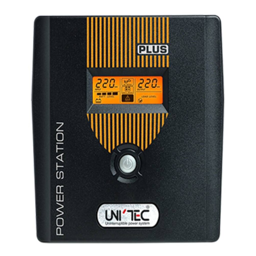 เครื่องสำรองไฟ UNITEC UPS PLUS 1200VA/840W | Shopee Thailand