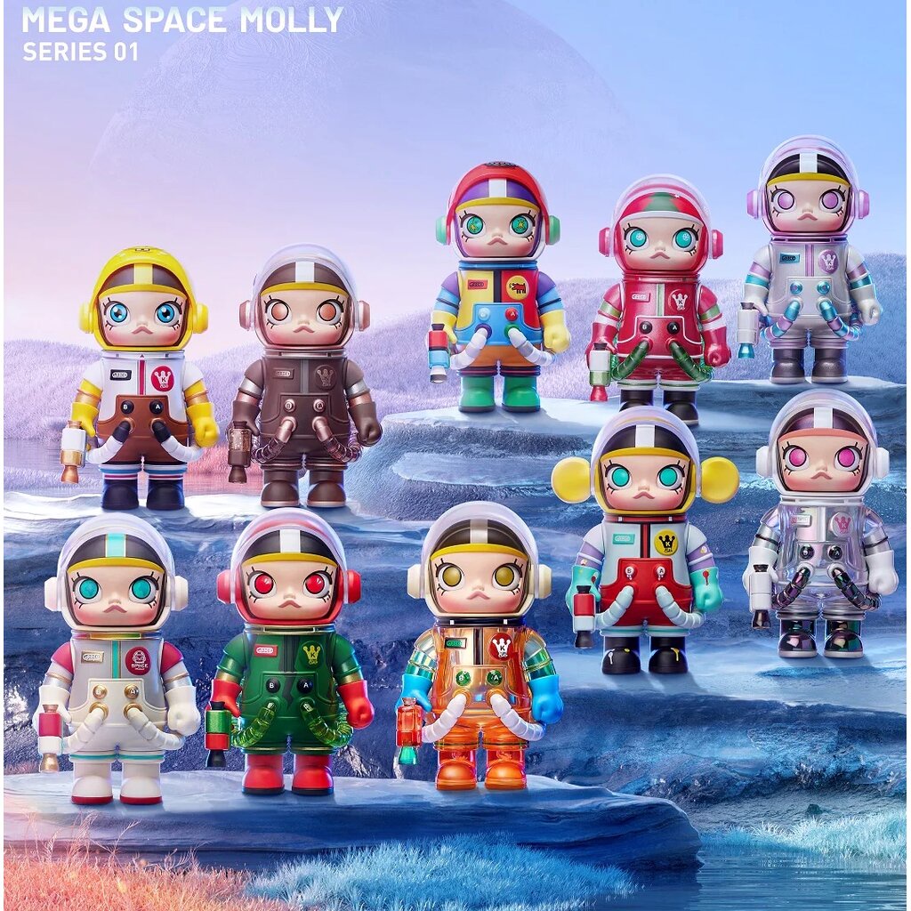 Mega Space Molly - 100% - Series 1 - ของแท้ - Pop Mart [โมเดลมอลลี่] (สินค้าพร้อมส่ง) | Shopee ...