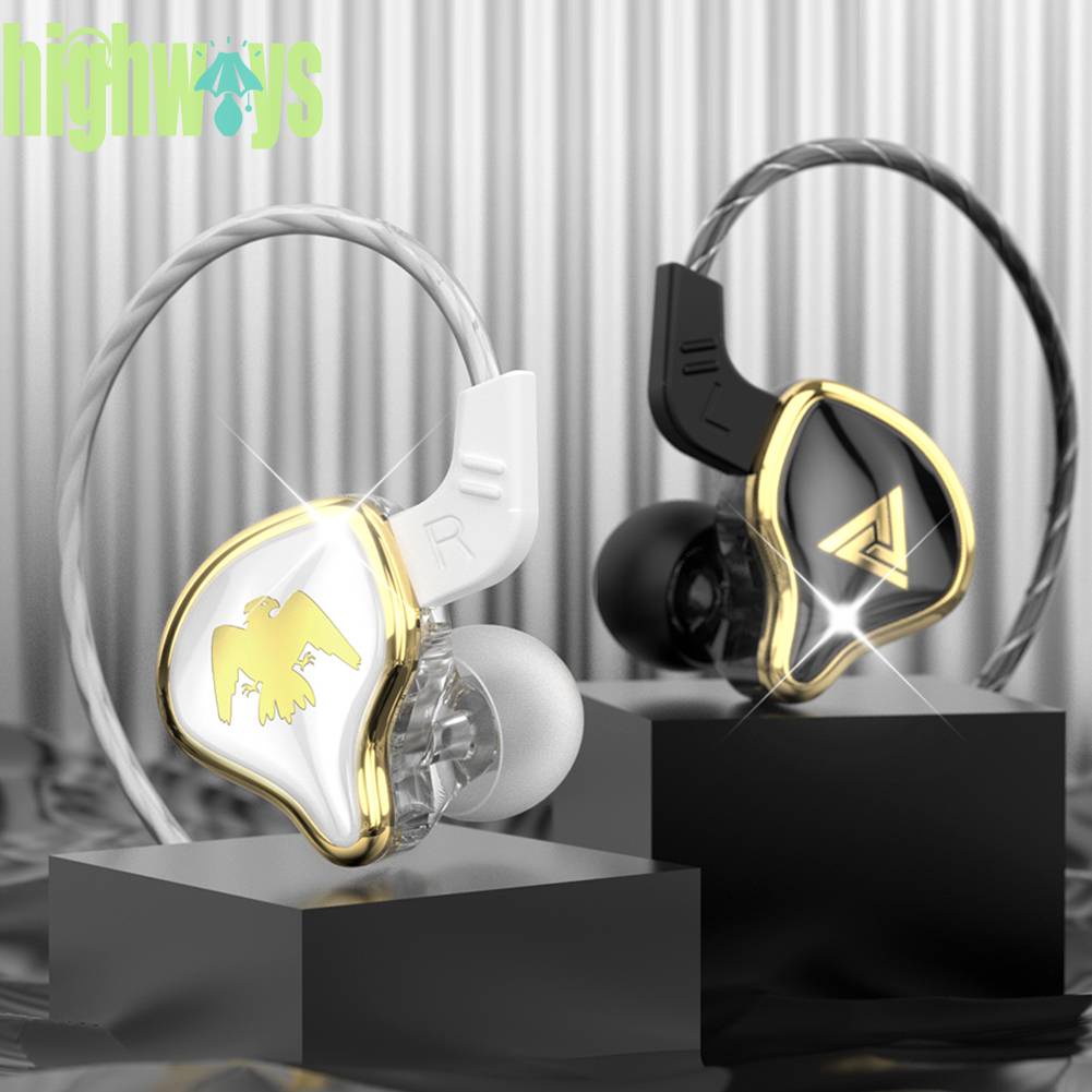 Qkz AK6 Ares HiFi หูฟังแบบมีสาย เบสเพลง สําหรับเล่นกีฬา [highways.th ...