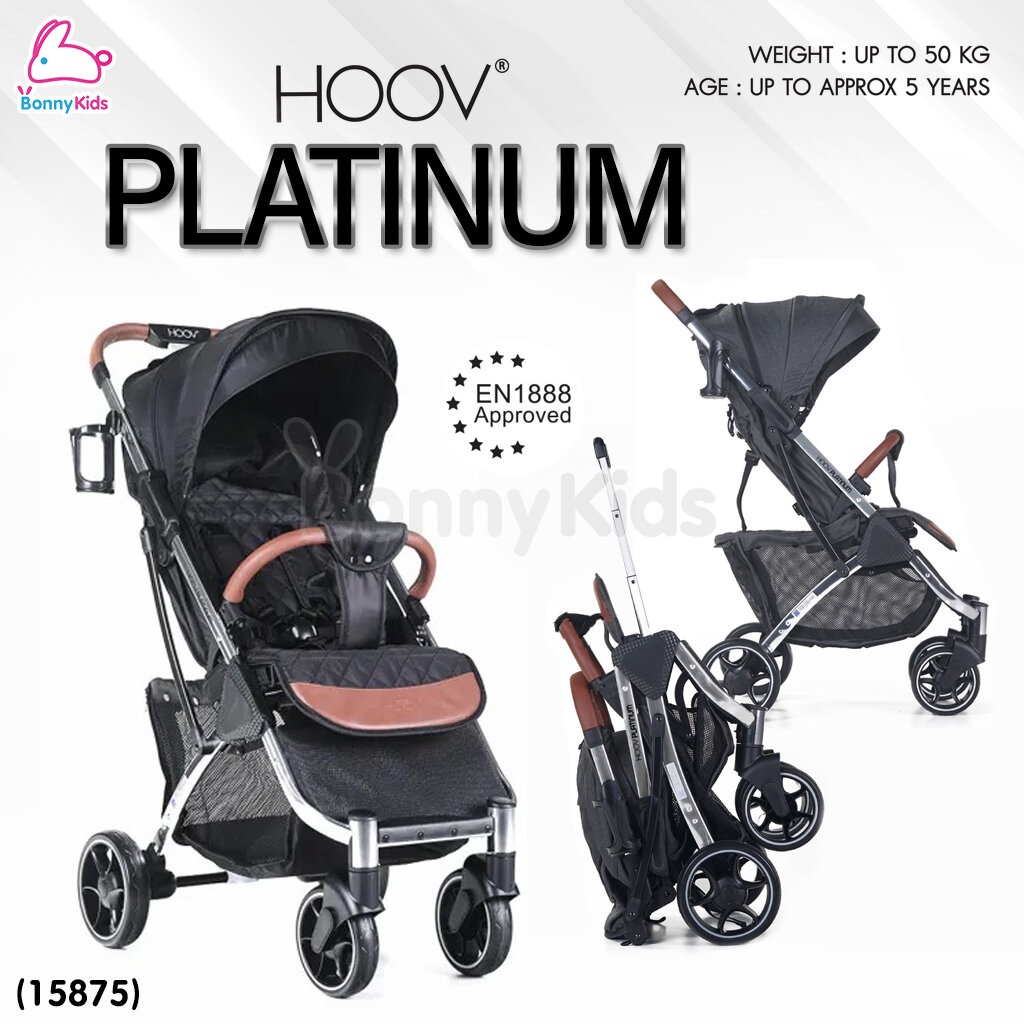 (15875) CAMERA (คาเมร่า) รถเข็นเด็ก HOOV PLATINUM ดีไซน์สวยหรู ใช้ได้ ...