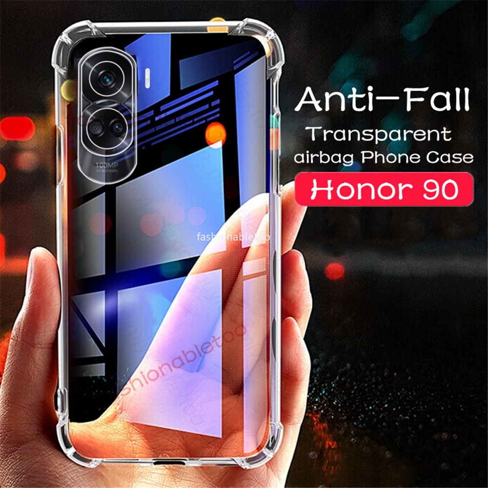 เคสโทรศัพท์มือถือซิลิโคน ป้องกันเลนส์กล้อง กันกระแทก สําหรับ Huawei Honor 90 pro Lite 90pro ...