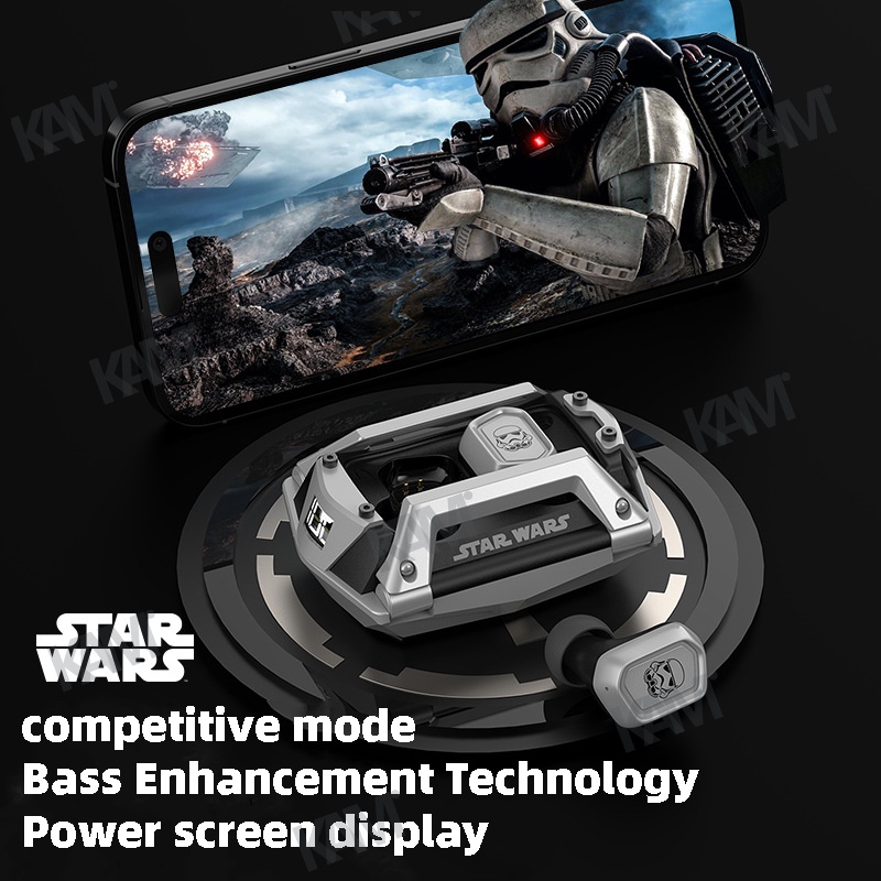Kam Star Wars SW02 หูฟังบลูทูธไร้สาย ตัดเสียงรบกวน V5.3 HIFI คุณภาพสูง ...
