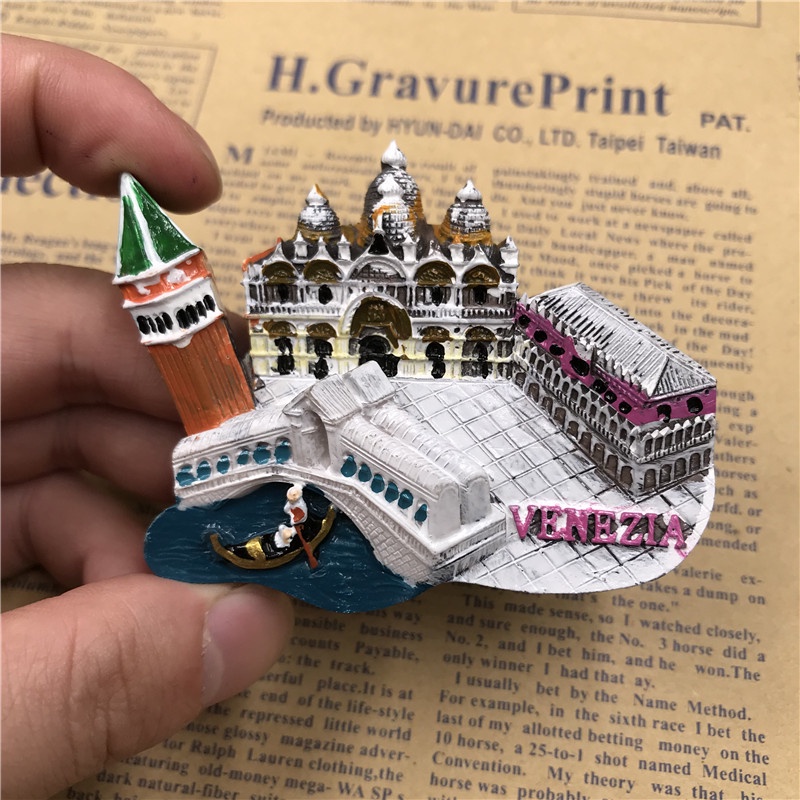 [Magnet] สติกเกอร์ติดตู้เย็น รูปหางสิงโต จากประเทศไทย Puji Island ...