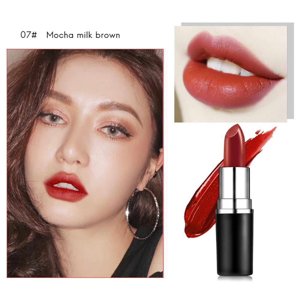 【Hclm】ลิปสติก เครื่องสําอาง ติดทนนาน สีนู้ด ให้ความชุ่มชื้น | Shopee ...