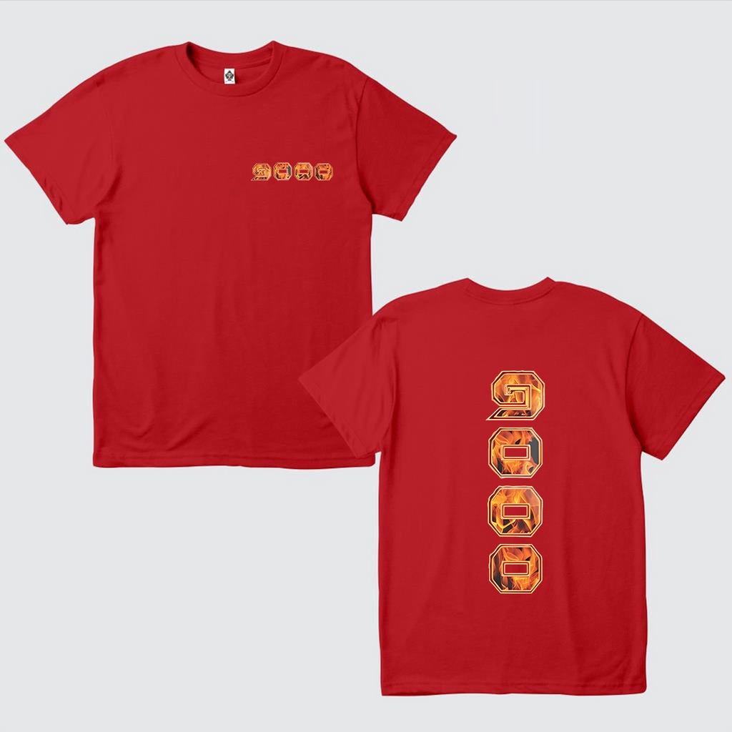 【ใหม่】1000 CHASER ORIGINAL TEE เสื้อยืดแขนสั้นพิมพ์ลาย Street Trend ...