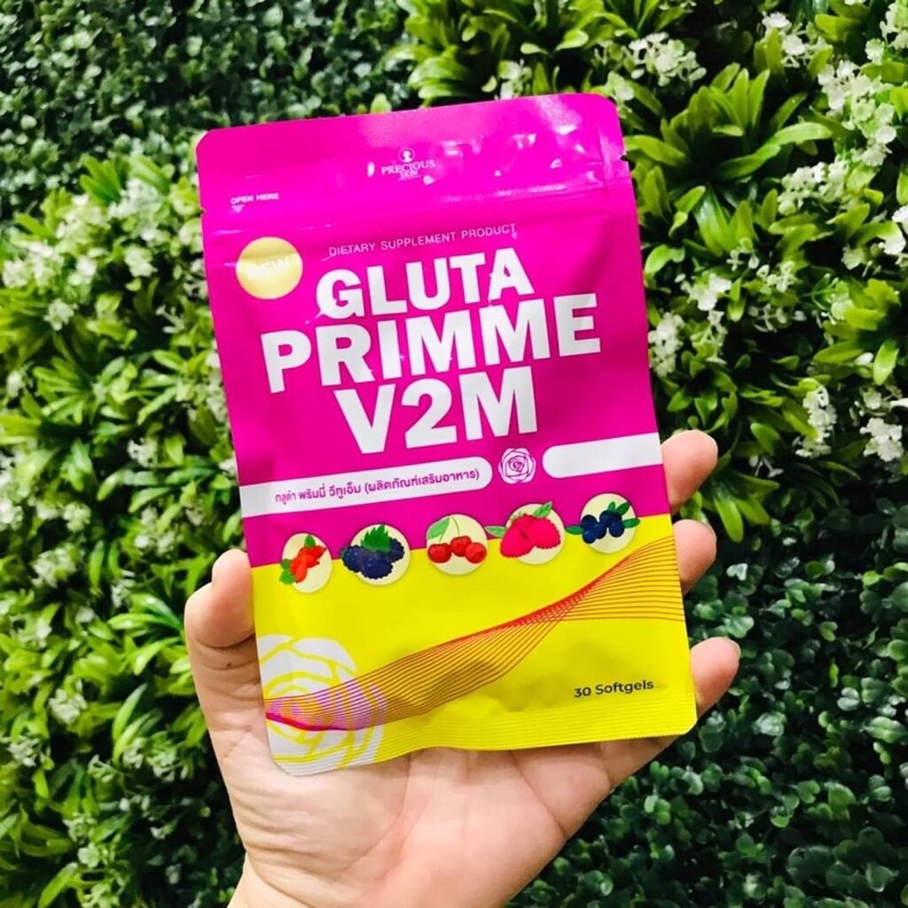 Gluta Primme V2M 30 แคปซูล อาหารเสริมบำรุงผิว by Precious Skin | Shopee ...