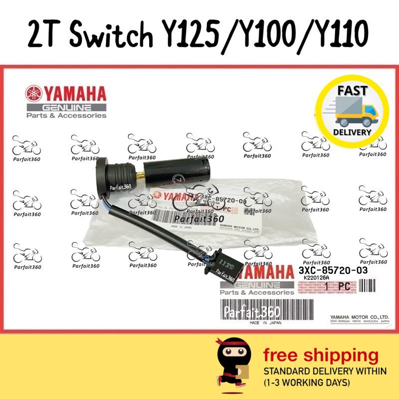 3xc-85720 Y125ZR (3910) / Y100 / Y110 สวิตช์ 2T / เกจวัดน้ํามัน / เซ็นเซอร์ถังน้ํามัน 100% HLY ...