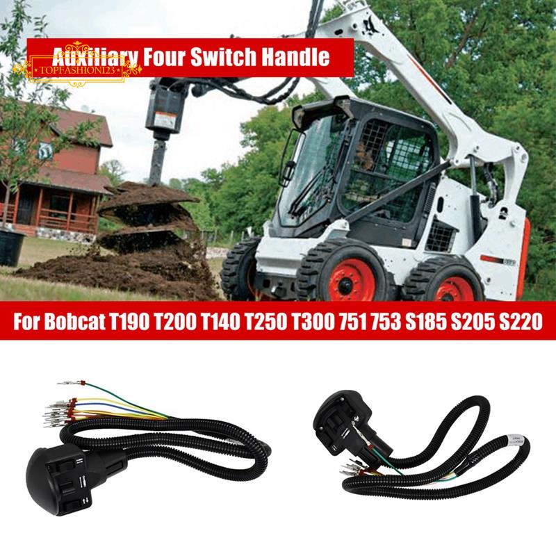 สวิตช์มือจับ ซ้าย ขวา แบบเสริม 6680418 6680419 สําหรับ Bobcat T190 T200 ...