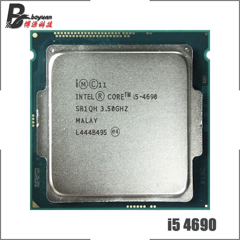 หน่วยประมวลผล CPU Intel Core i5-4690 i5 4690 3.5 GHz Quad-Core 6M 84W ...