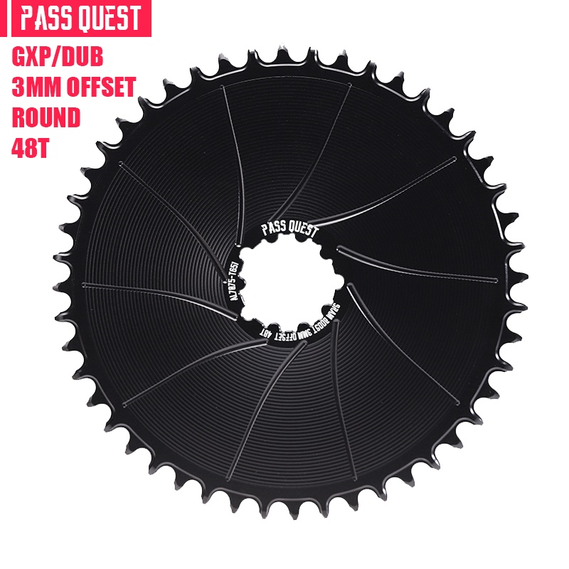 ใบจาน GXP Chainring 3mm Offset Narrow Wide ใบจานหน้า SRAM XX1 X9 XO X01 ...