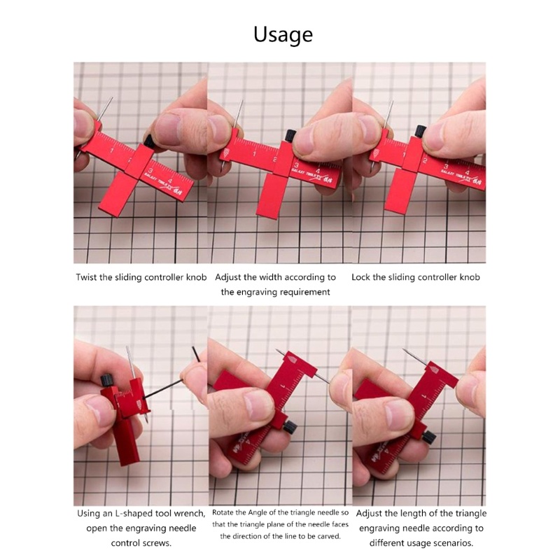 Pcf* อลูมิเนียมรุ่น Sciber เรซิ่นแกะสลัก Scibe Line Hobby-Cutting Hook ...