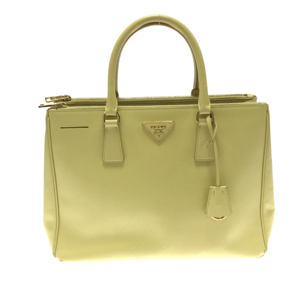 สินค้ามือสอง PRADA tote bag bn2274 yellow Brandear | Shopee Thailand