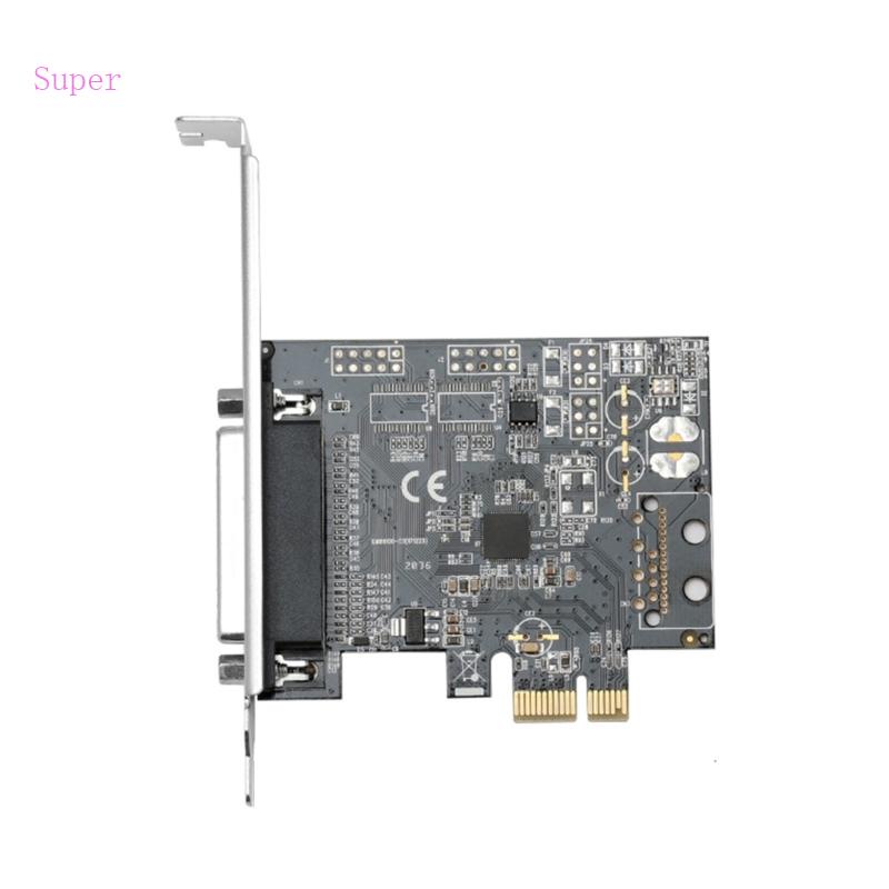 อะแดปเตอร์ชิป PCIe เป็น PCI Express 25pin LPT AX99100 สําหรับเครื่อง ...