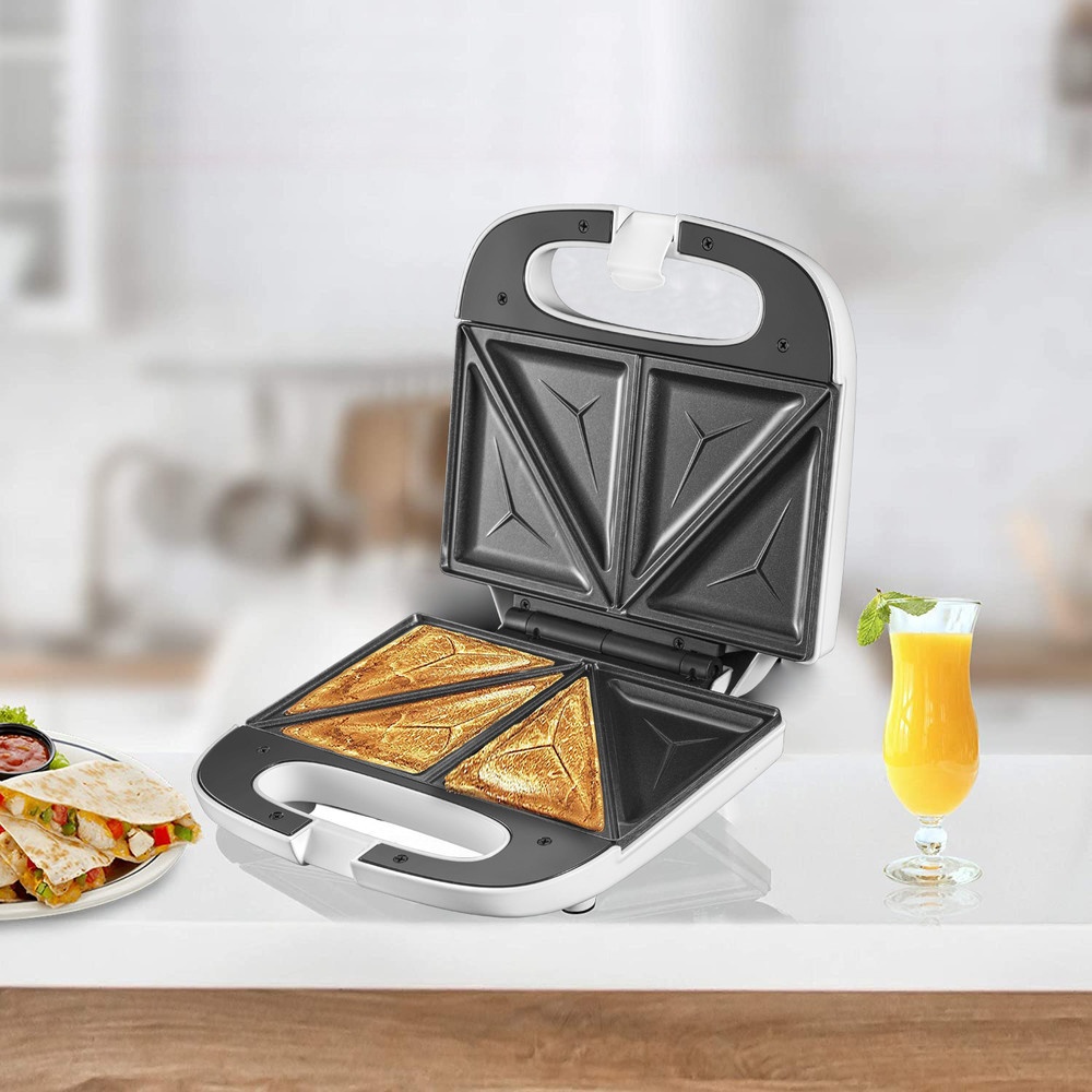 Lookpat_Mall-CLOSE เครื่องทำแซนวิซ 700 วัตต์ รุ่น KJ-177 ขนาด สีขาว ...